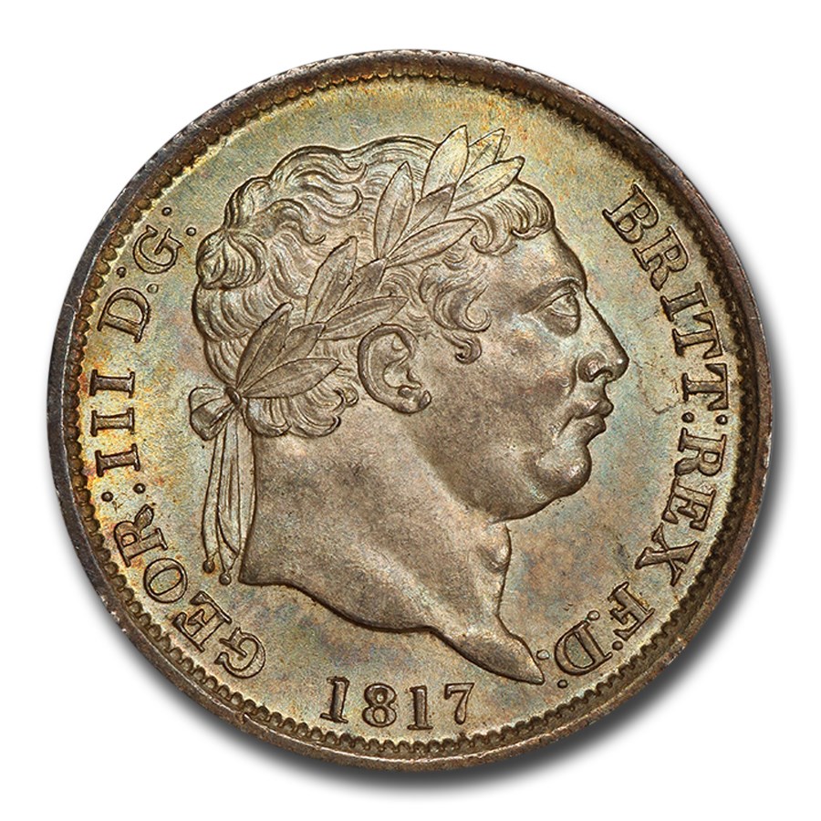 Buy 1817 Great Britain Silver Shilling George III MS-65 PCGS | APMEX