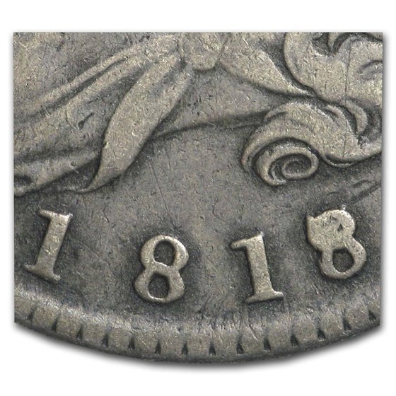 Buy 1818/7 Bust Half Dollar VF-20 PCGS (Small 8) | APMEX