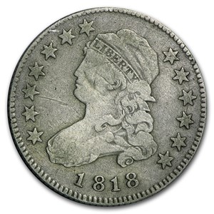 Buy 1818 Capped Bust Quarter Fine | APMEX