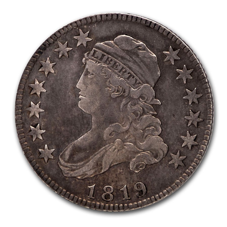 Buy 1819 Capped Bust Quarter Small 9 XF | APMEX