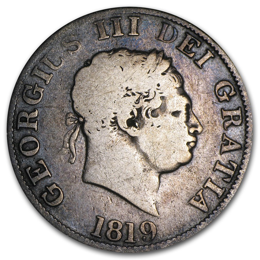 Buy 1819 Great Britain Half Crown George III VG/Fine | APMEX