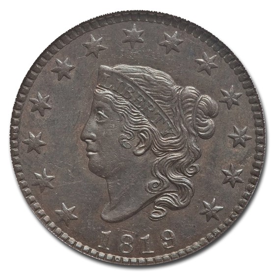 Buy 1819 Large Cent MS-62 NGC (Brown, Small Date N-8) | APMEX