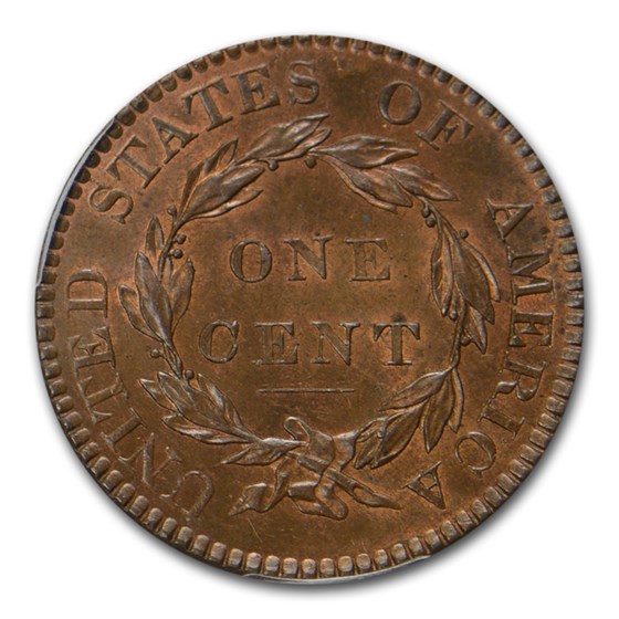 Buy 1819 Large Cent MS-64 PCGS CAC (Small Date, Red/Brown) | APMEX