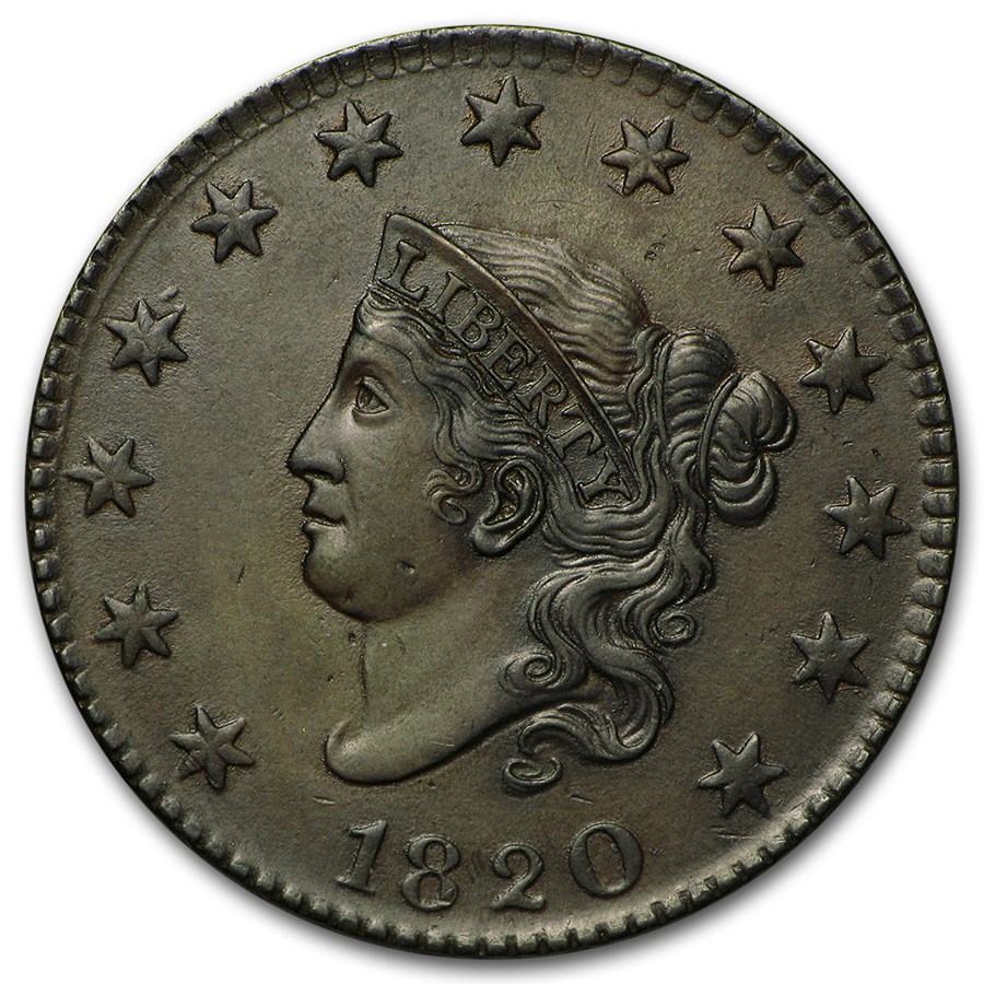 Buy 1820 Large Cent AU | APMEX