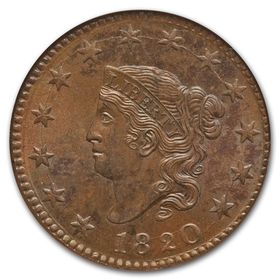 Buy 1820 Large Cent MS-65 NGC (Brown) | APMEX