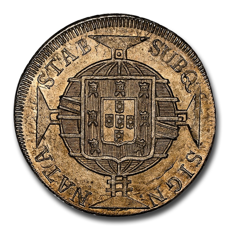 Buy 1820-R Brazil Silver 960 Reis MS-64 | APMEX
