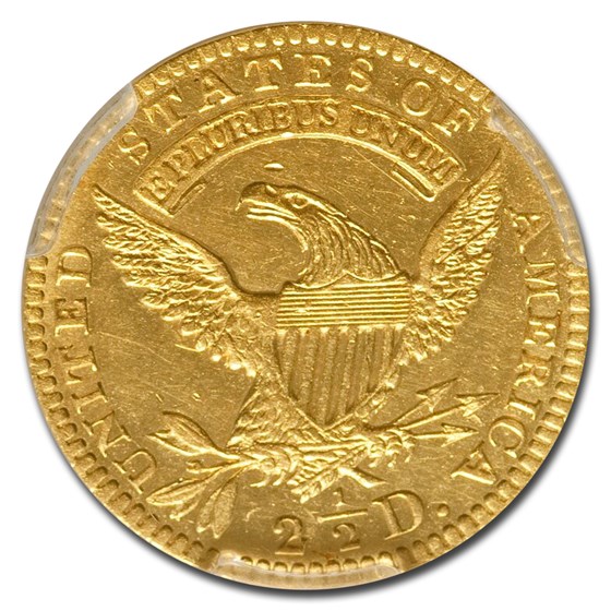 Buy 1821 $2.50 Capped Bust Gold Quarter Eagle MS-60 PCGS | APMEX