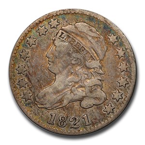 Buy 1821 Capped Bust Dime VF-30 PCGS | APMEX