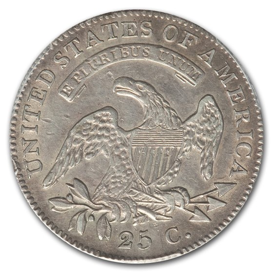 Buy 1821 Capped Bust Quarter AU-50 PCGS | APMEX