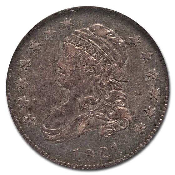 Buy 1821 Capped Bust Quarter AU-53 NGC | APMEX