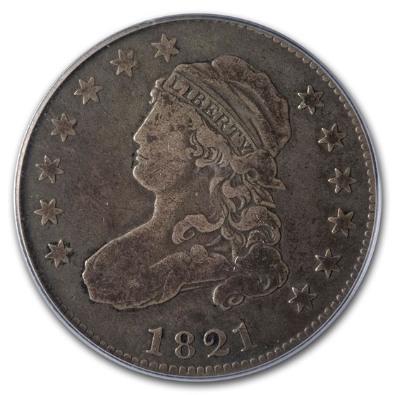 Buy 1821 Capped Bust Quarter F-15 PCGS | APMEX
