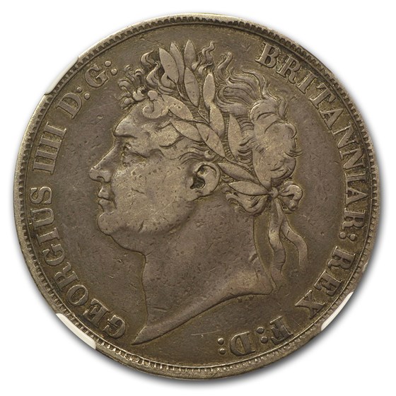 Buy 1822 Great Britain Crown George IV F-15 NGC | APMEX