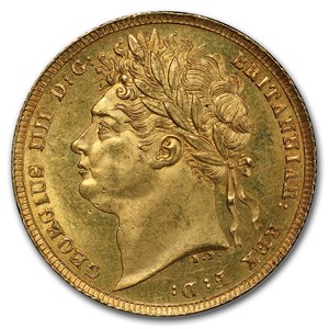 Buy 1822 Great Britain Gold Sovereign George IV MS-63 PCGS | APMEX