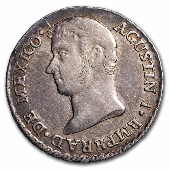 1822 Guatemala Empire of Iturbide Silver Proclamation Medal XF