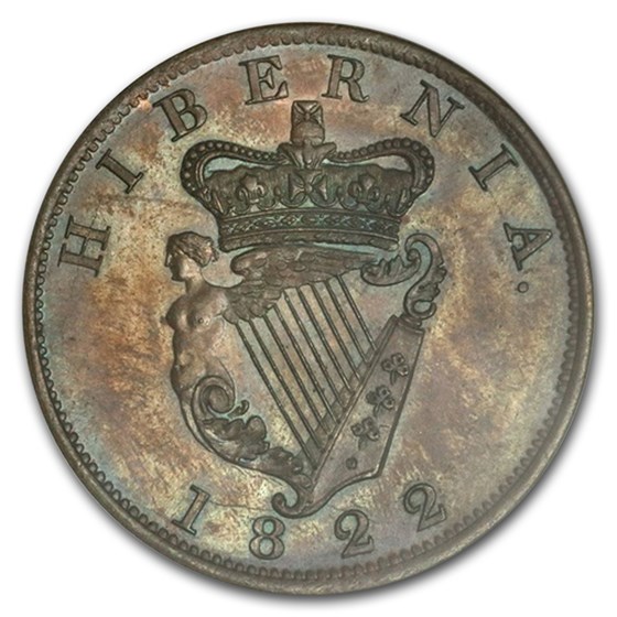 Buy 1822 Ireland CU Penny George IV MS-63 NGC | APMEX