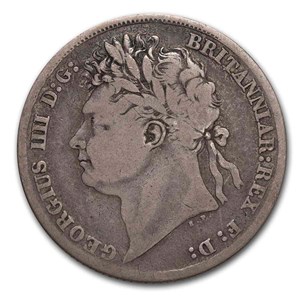 Buy 1823-1825 Great Britain Silver Shilling George IV VF | APMEX