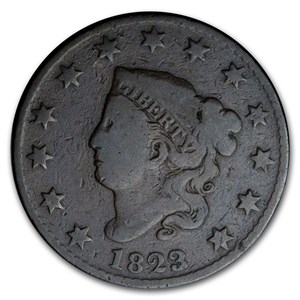 Buy 1823/2 Large Cent VG | APMEX