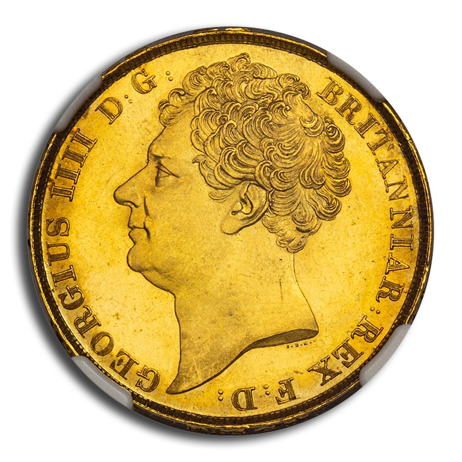 Buy 1823 Great Britain AV Two Pounds George IV MS-65+ NGC | APMEX