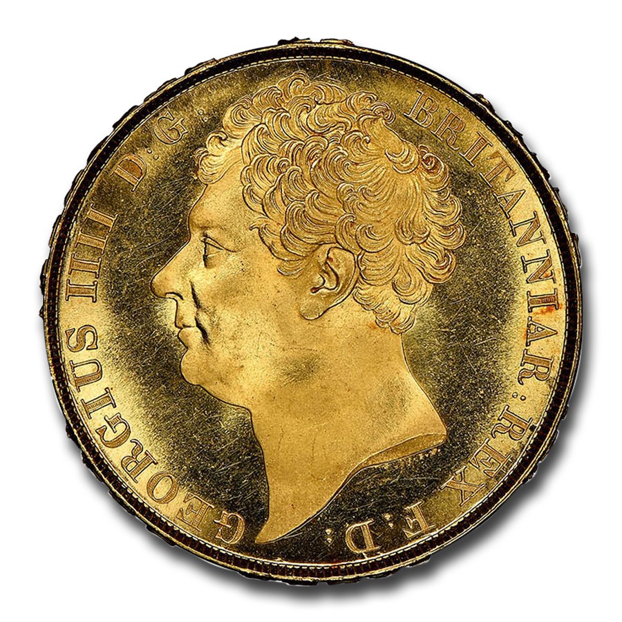 Buy 1823 Great Britain Gold Two Pounds George IV MS-66+ NGC | APMEX