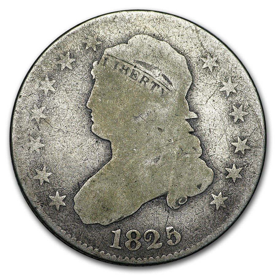 Buy 1825/4 Capped Bust Quarter Good | APMEX