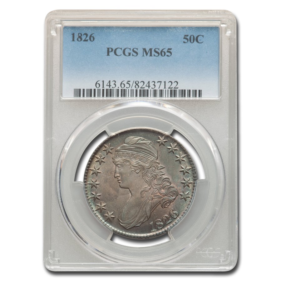 Buy 1826 Capped Bust Half Dollar MS-65 PCGS | APMEX