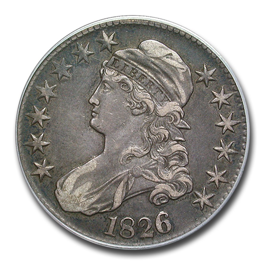 1826 Capped Bust Half Dollar VF-35 PCGS