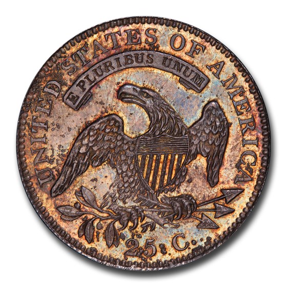 Buy 1827/3 Capped Bust Quarter PR-66 PCGS CAC (Restrike) | APMEX