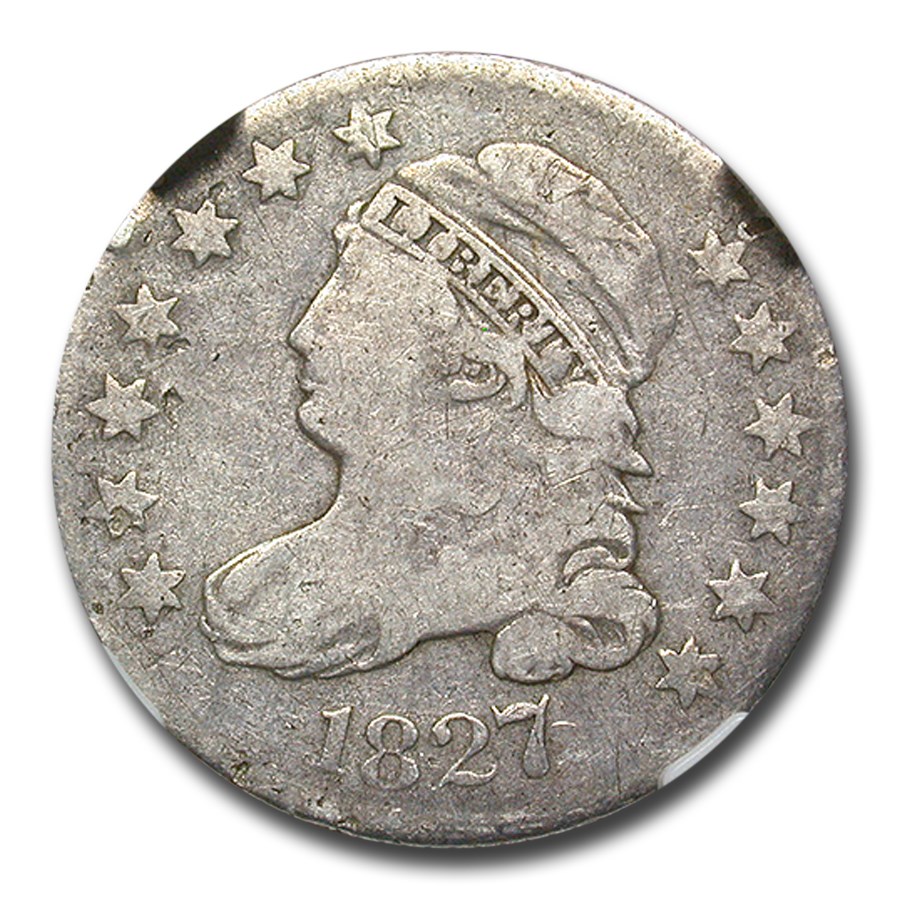 1827 Capped Bust Dime VG-8 NGC