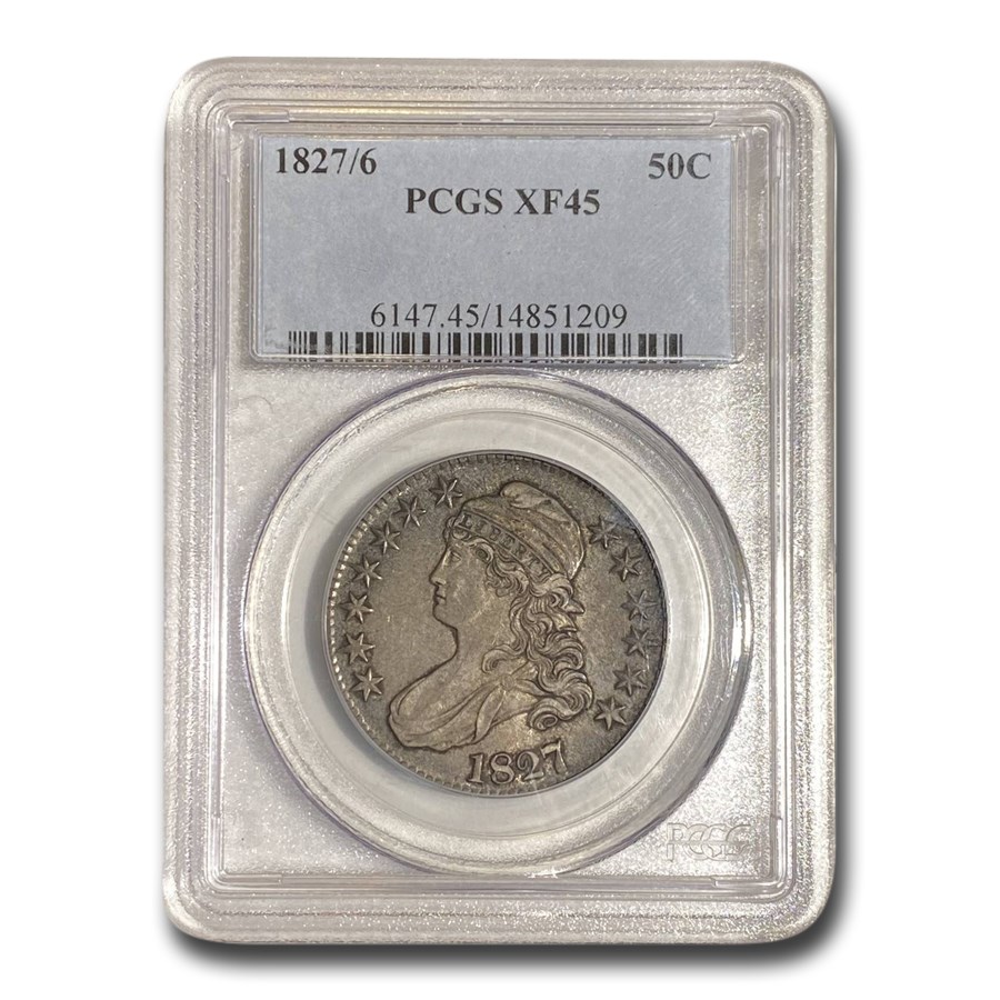 Buy 1827 Capped Bust Half Dollar XF-45 PCGS | APMEX