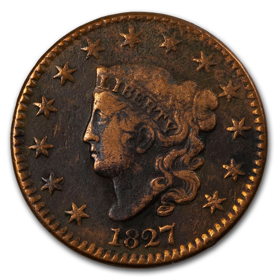 Buy 1827 Large Cent Fine Details | APMEX
