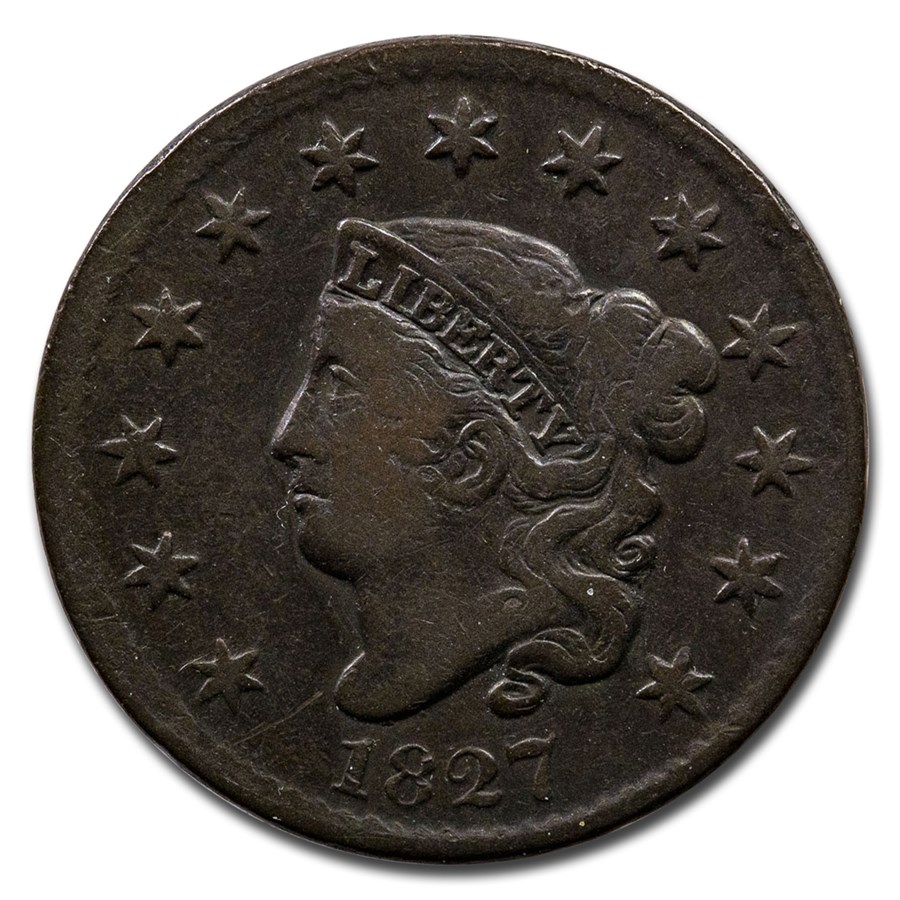 Buy 1827 Large Cent Fine | APMEX