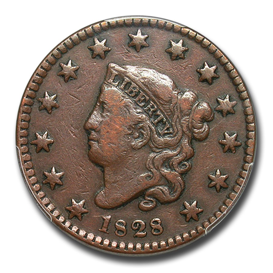 Buy 1828 Large Cent VF-20 PCGS (Brown) | APMEX