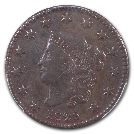 Buy 1828 Large Cent VF-25 PCGS (Brown, Small Wide Date) | APMEX