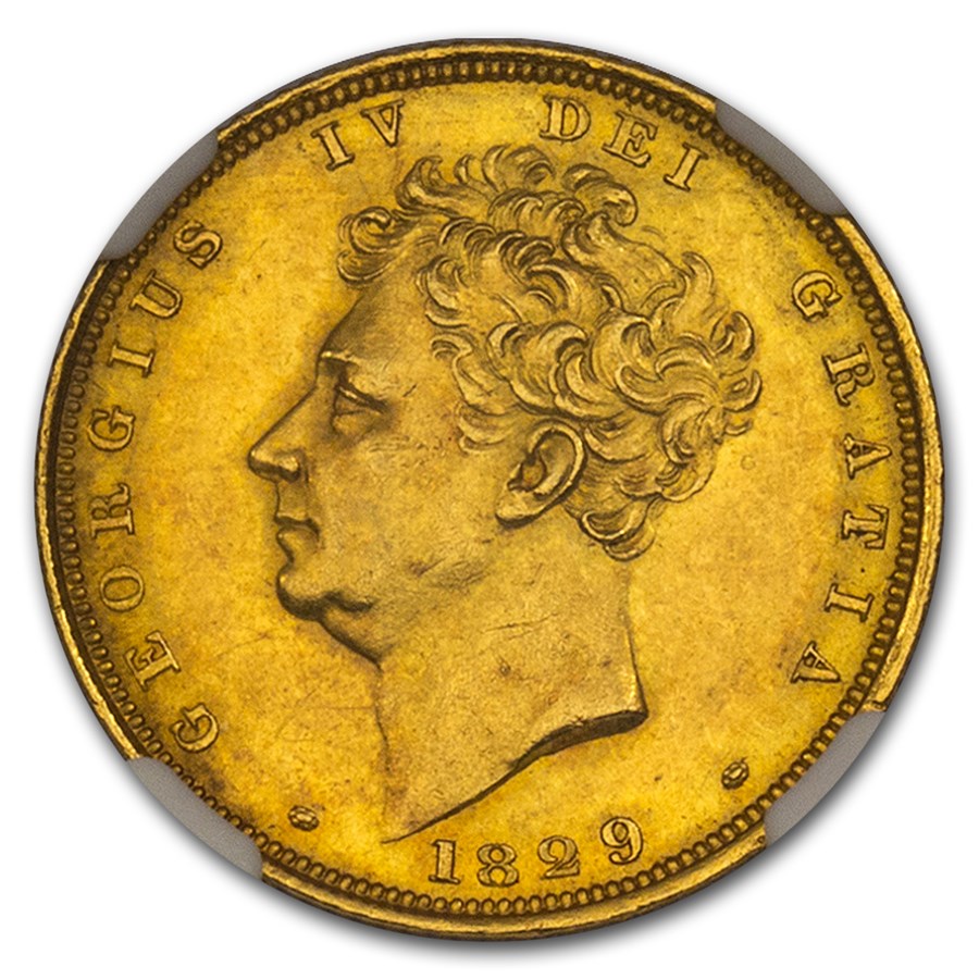 Buy 1829 Great Britain Gold Sovereign George IV MS-62 NGC | APMEX