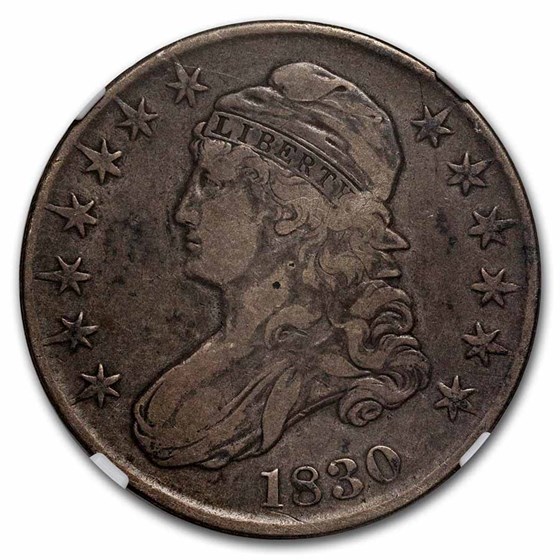 Buy 1830 Bust Half Dollar VF-20 NGC (Large 0) | APMEX