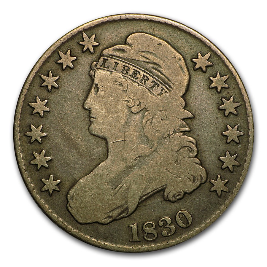 Buy 1830 Bust Half Dollar VF-30 (Small 0) | APMEX