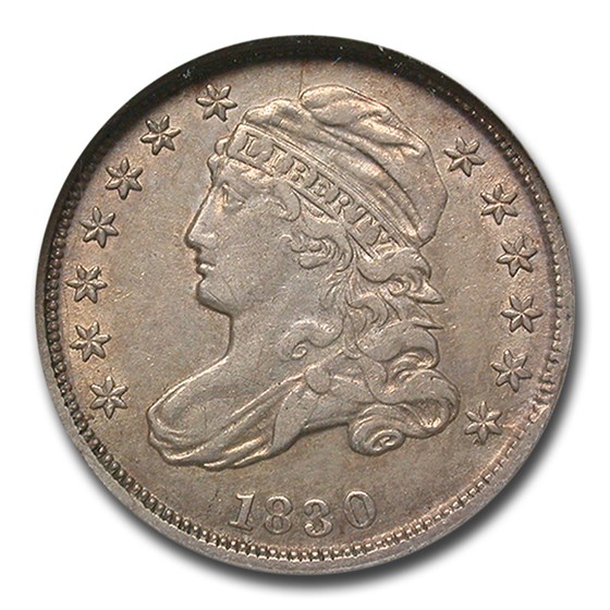 Buy 1830 Capped Bust Dime AU-55 NGC | APMEX