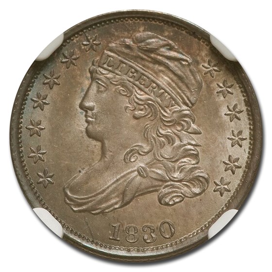 Buy 1830 Capped Bust Dime MS-66+ NGC | APMEX