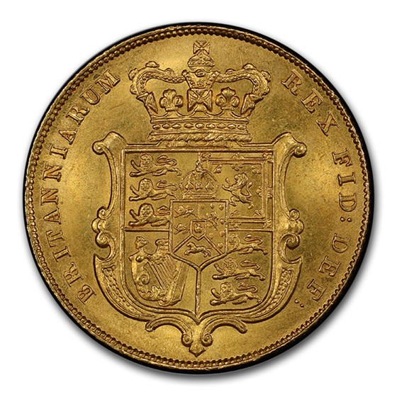 Buy 1830 Great Britain Gold Sovereign George IV MS-63 PCGS | APMEX
