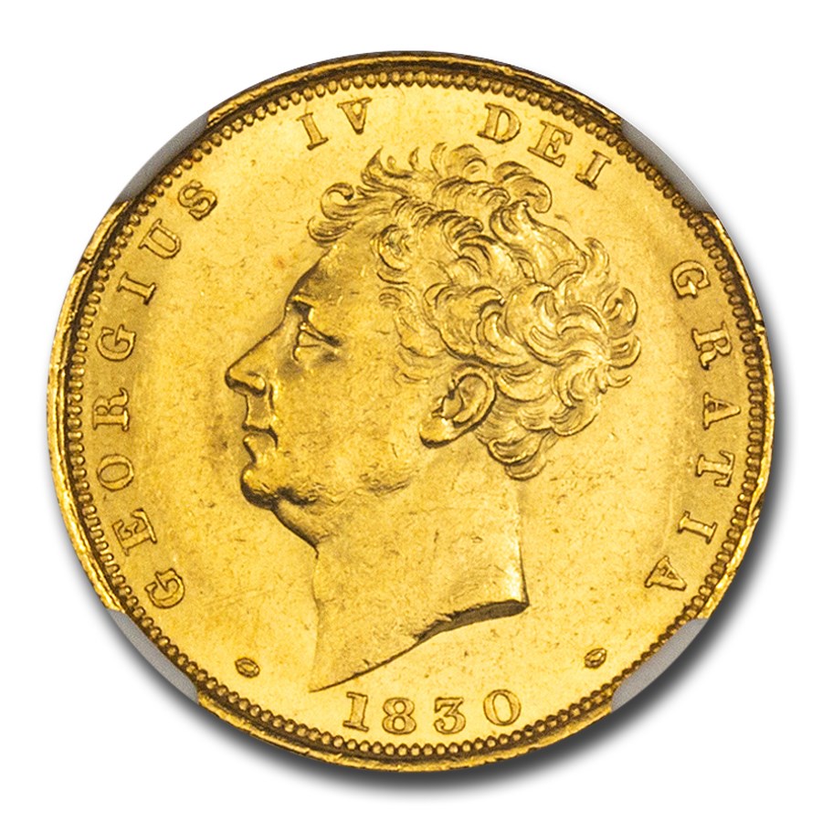 Buy 1830 Great Britain Gold Sovereign MS-62 NGC | APMEX