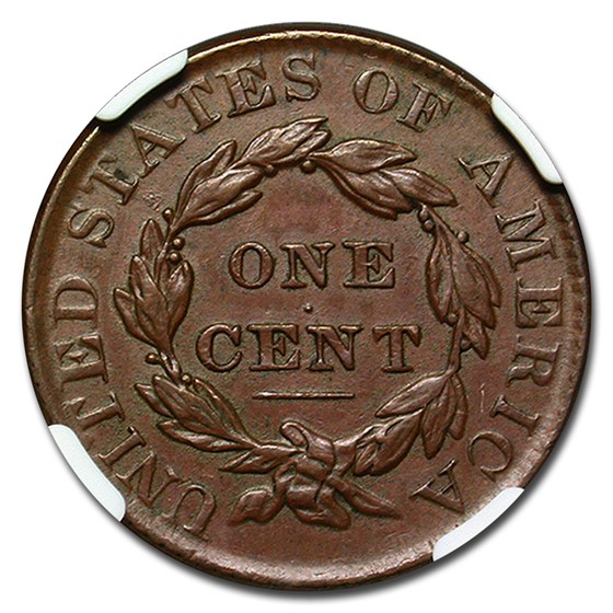 Buy 1830 Large Cent AU-58 NGC (Brown) | APMEX