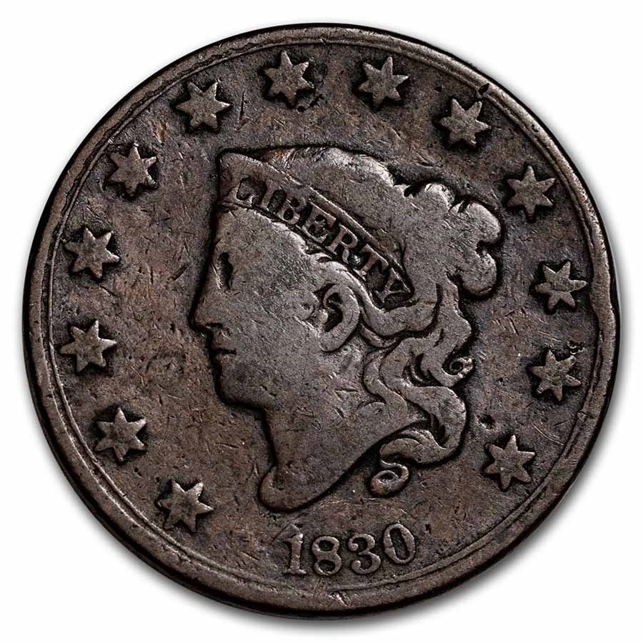 Buy 1830 Large Cent Lg Letters Fine | APMEX