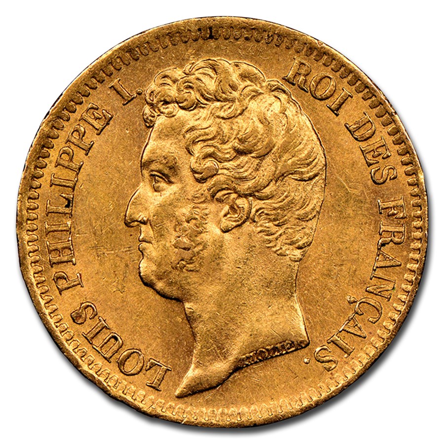 Buy 1831-A France Gold 20 Francs Napoleon MS-62 NGC | APMEX
