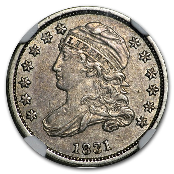 Buy 1831 Capped Bust Dime AU-50 NGC | APMEX