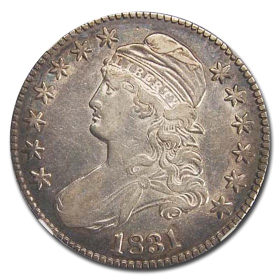 Buy 1831 Capped Bust Half Dollar XF-45 NGC | APMEX
