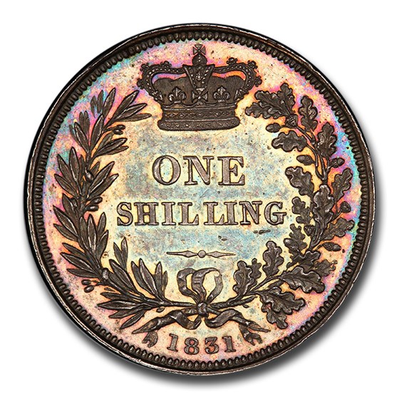 Buy 1831 Great Britain Silver Shilling William IV PR-63 PCGS | APMEX