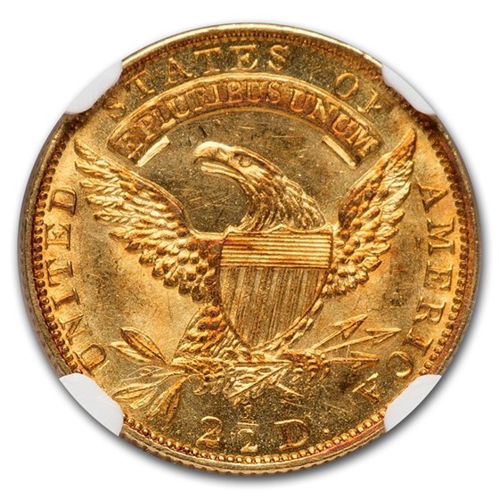 Buy 1832 $2.50 Gold Capped Bust Quarter Eagle MS-63 NGC (BD-1) | APMEX
