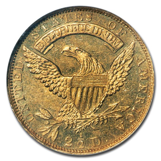 Buy 1833 $2.50 Gold Classic Head Quarter Eagle MS-62 NGC | APMEX