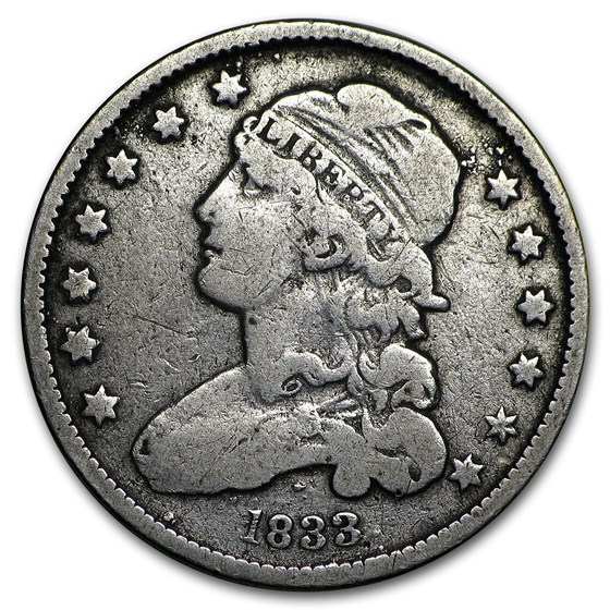 Buy 1833 Capped Bust Quarter VG | APMEX