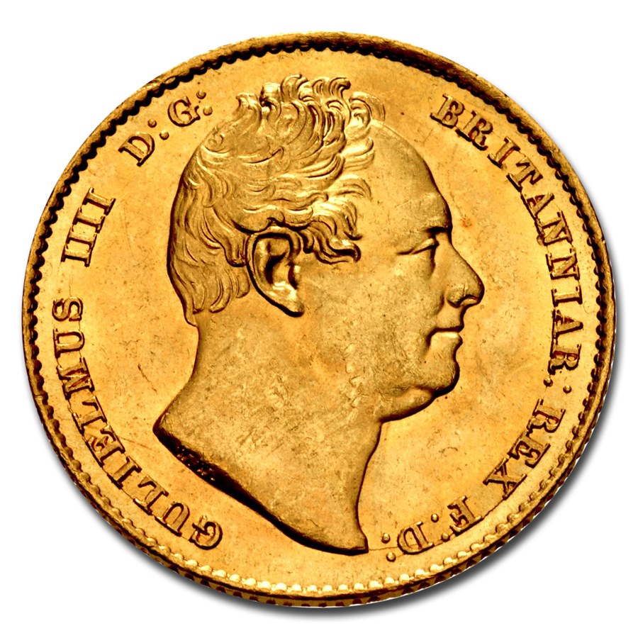 Buy 1833 Great Britain Gold Sovereign William IV MS-63 NGC | APMEX